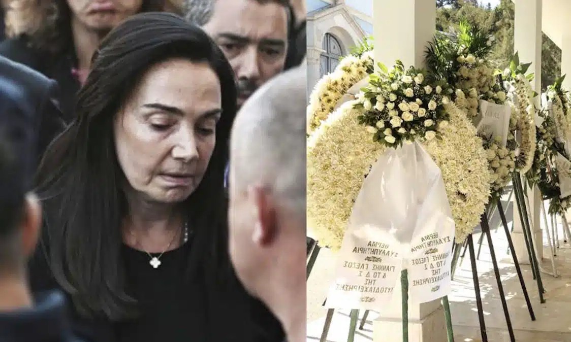 «Κουράγιο πρόεδρε»: Η στιγμή που Αντώνης και Γεωργία Σαμαρά φτάνουν στο ...