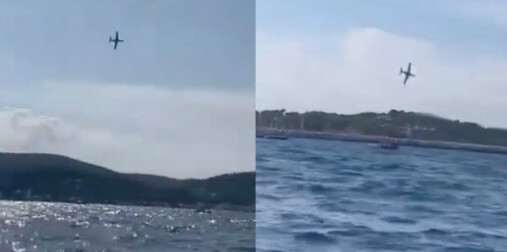 ΕΚΤΑΚΤΟ Συνετρίβη αεροσκάφος - Βίντεο με την πτώση στη θάλασσα | i ...